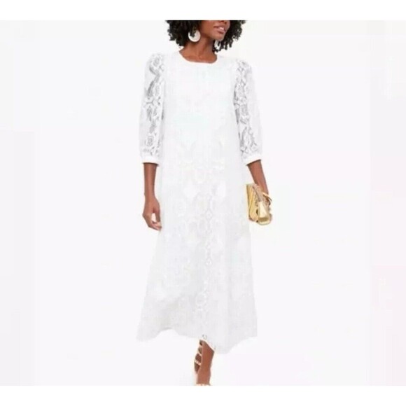 Tuckernuck | Dresses | Nwt Tuckernuck Jillian Dress Maxi White Lace ...